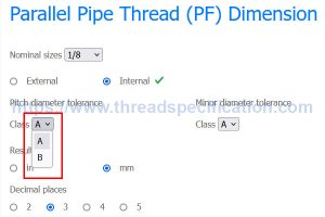 Difference between G and PF - Thread Specification